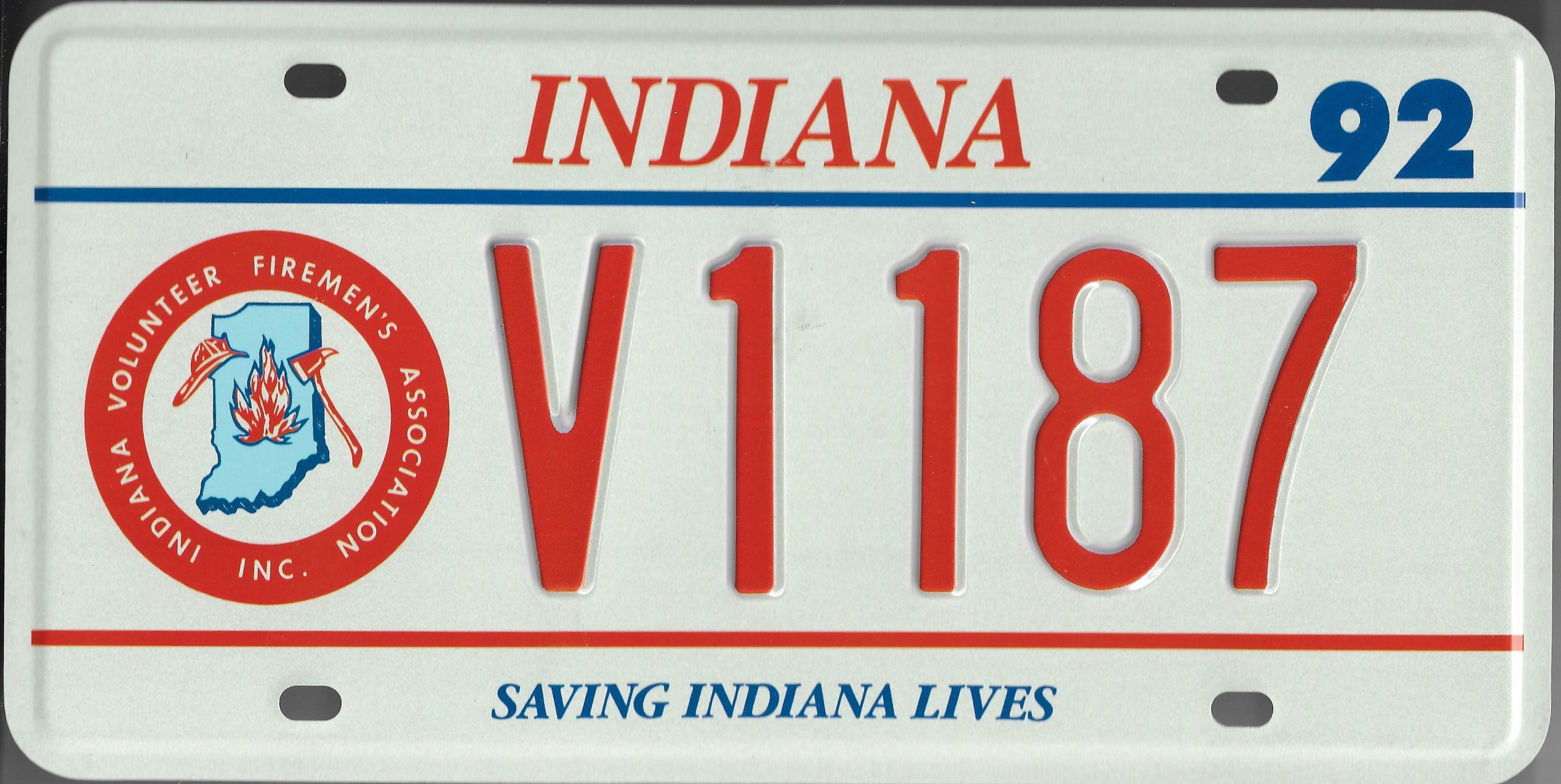 plaque métal vintage INDIANA VOLUNTEER FIREMEN | TOFMOBILE - Plaque ...